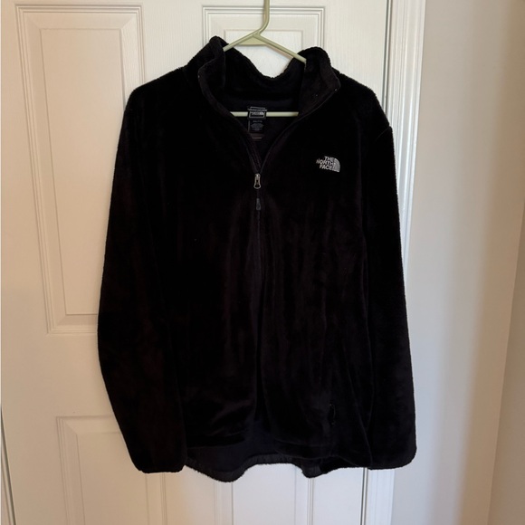 The North Face | Jackets & Coats | The North Face Black Fuzzy Jacket ...